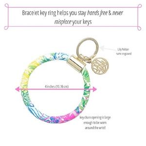 Lilly Pulitzer | Accessories | Lilly Pulitzer Round Key Chain | Poshmark